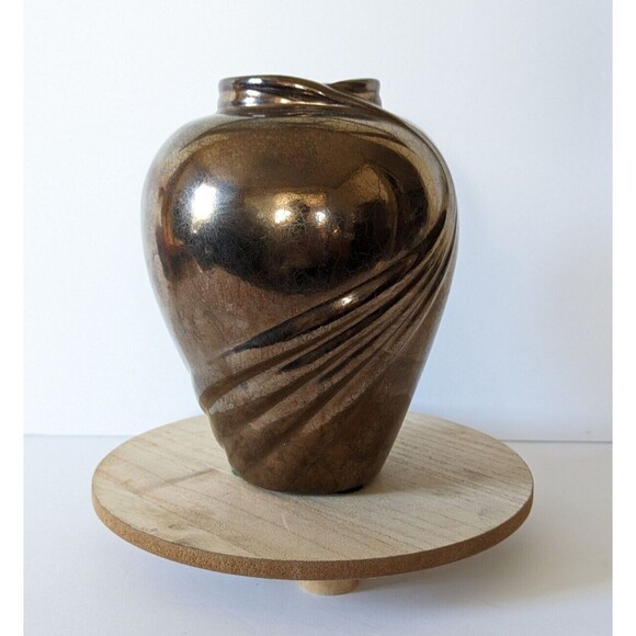 Haeger | Accents | Vintage Haeger Ceramic Pottery Brown Bronze ...